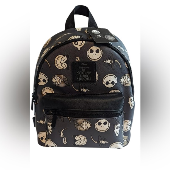 Disney | Bags | New Disney Bioworld Mini Backpack Bag Nightmare Before ...